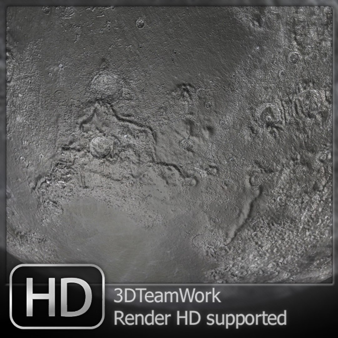 Moon Hd Suported Render 3d Model