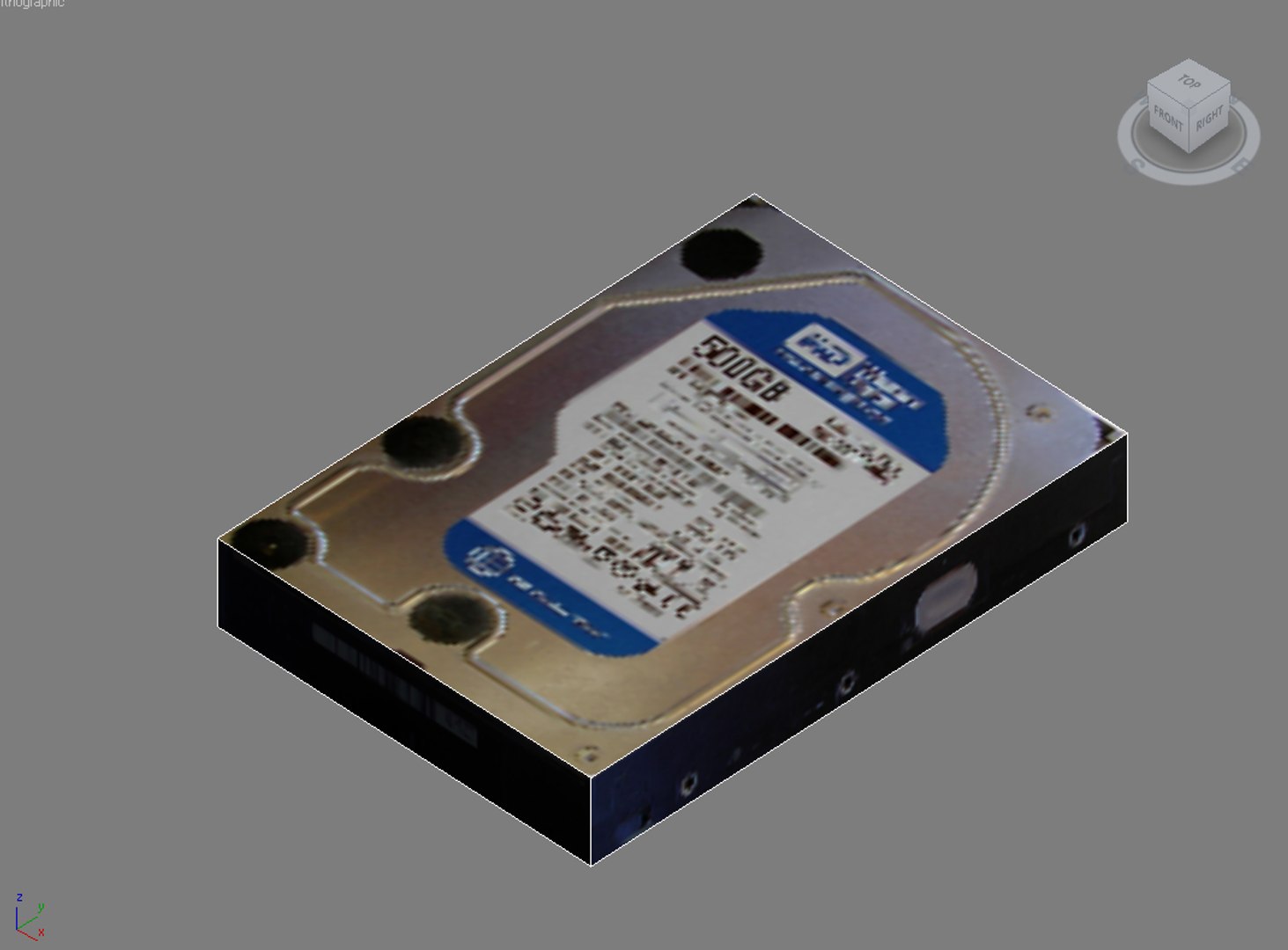 Harddisk Disk 3d 3ds