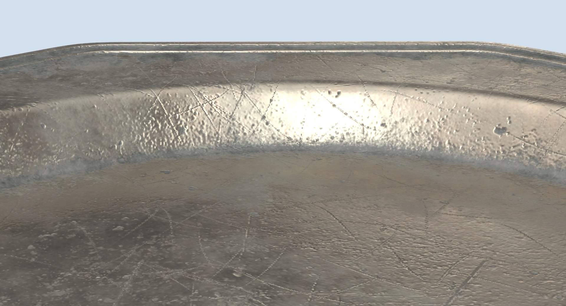 Pewter-dishware---plate-01 3D - TurboSquid 1155388