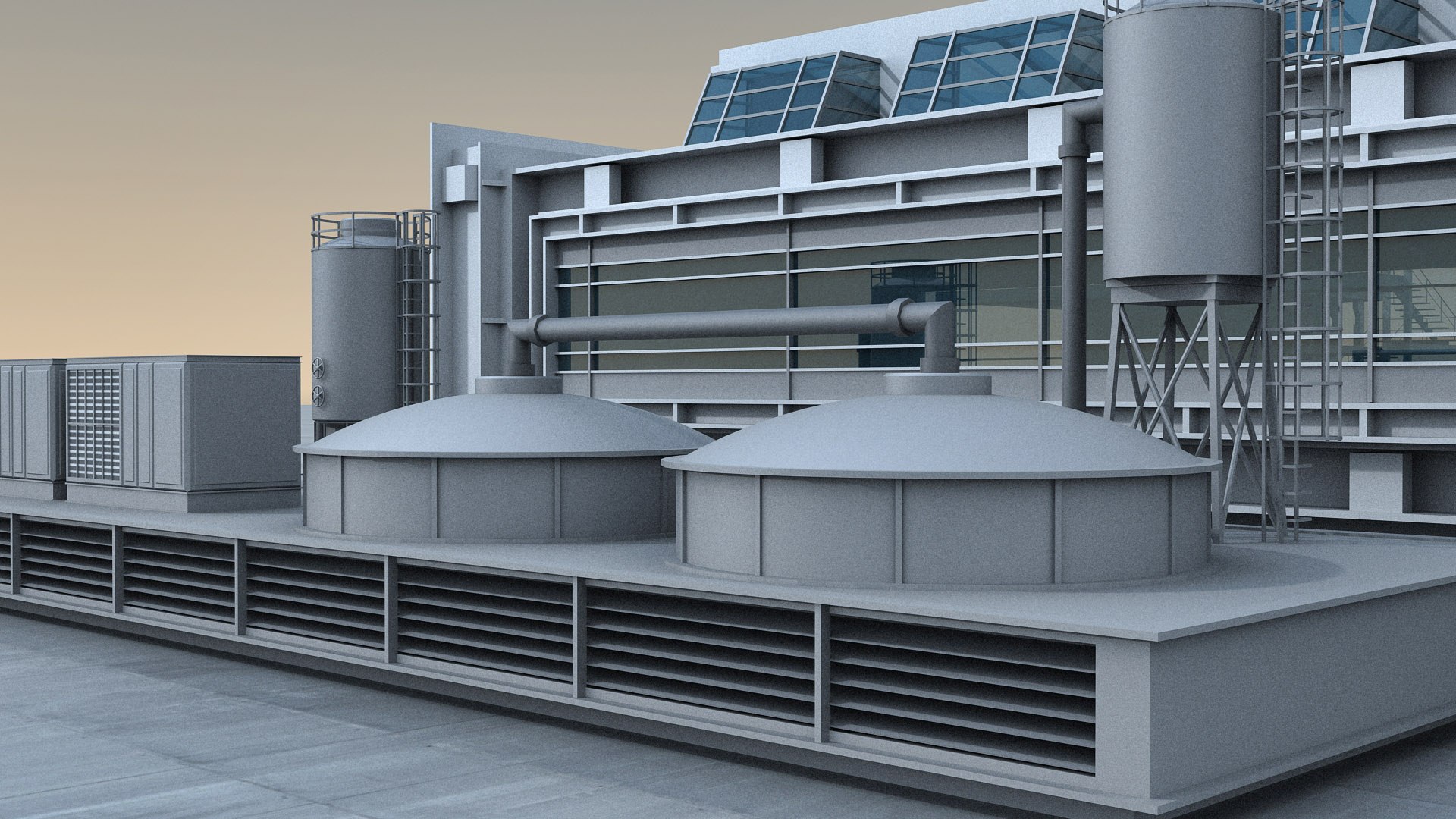 3D Future Building 025 - TurboSquid 2293608