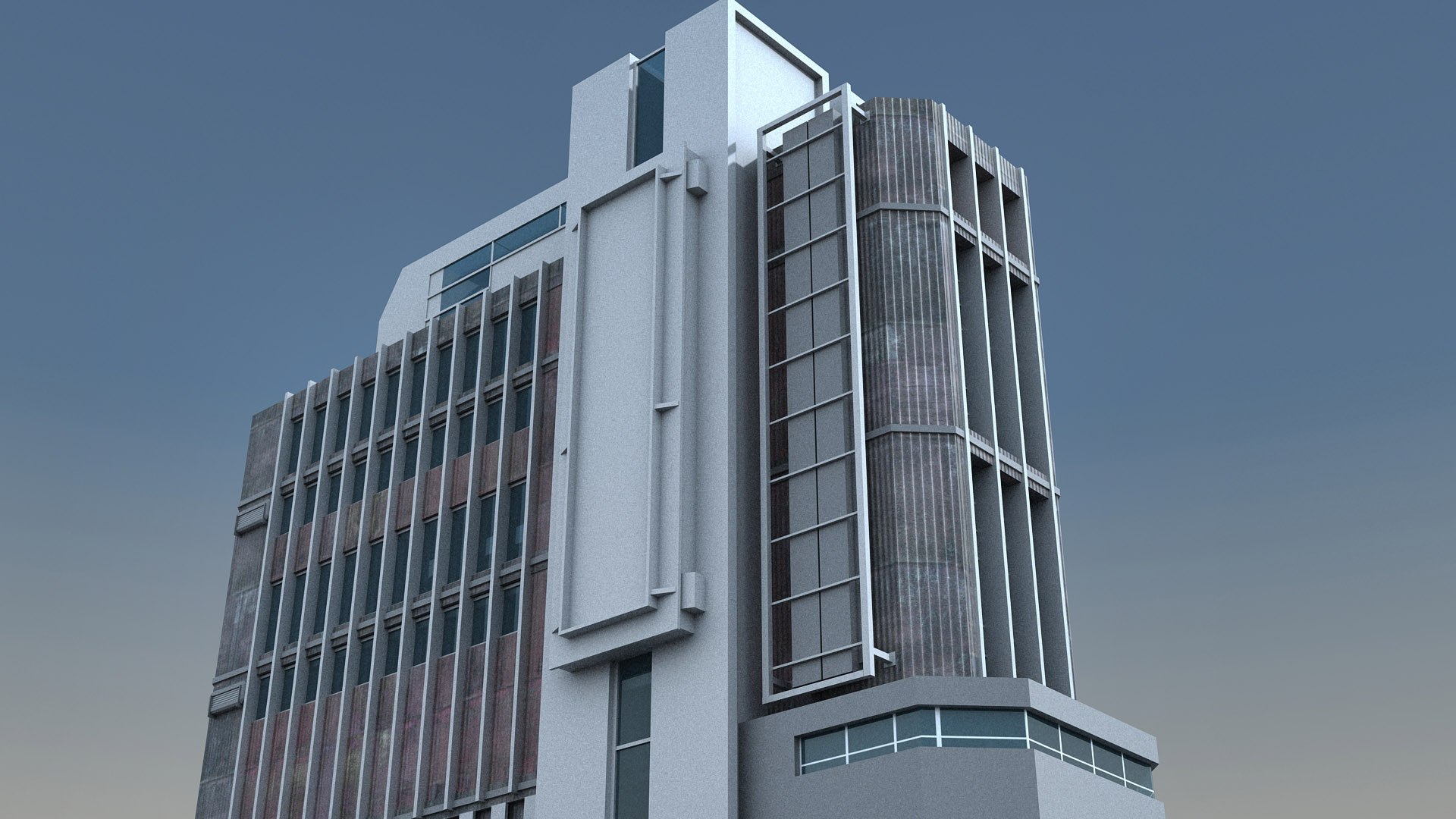 3D Future Building 025 - TurboSquid 2293608