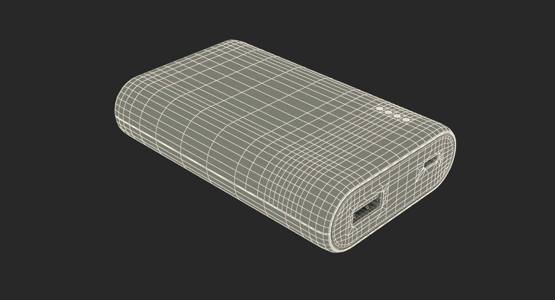 3D compact external battery generic model - TurboSquid 1151364