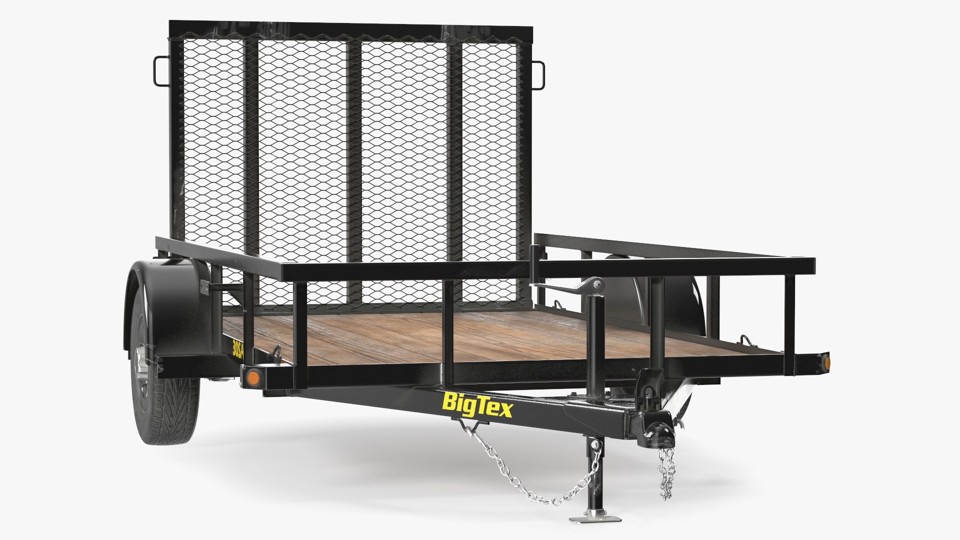 3D Big Tex Utility Trailer Model - TurboSquid 2091544