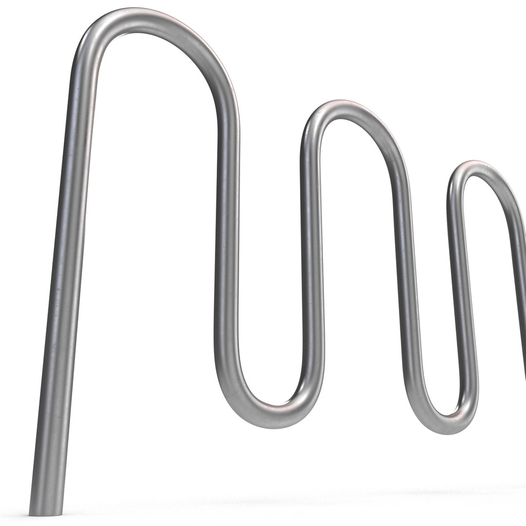 3d Wave Bicycle Parking Rack