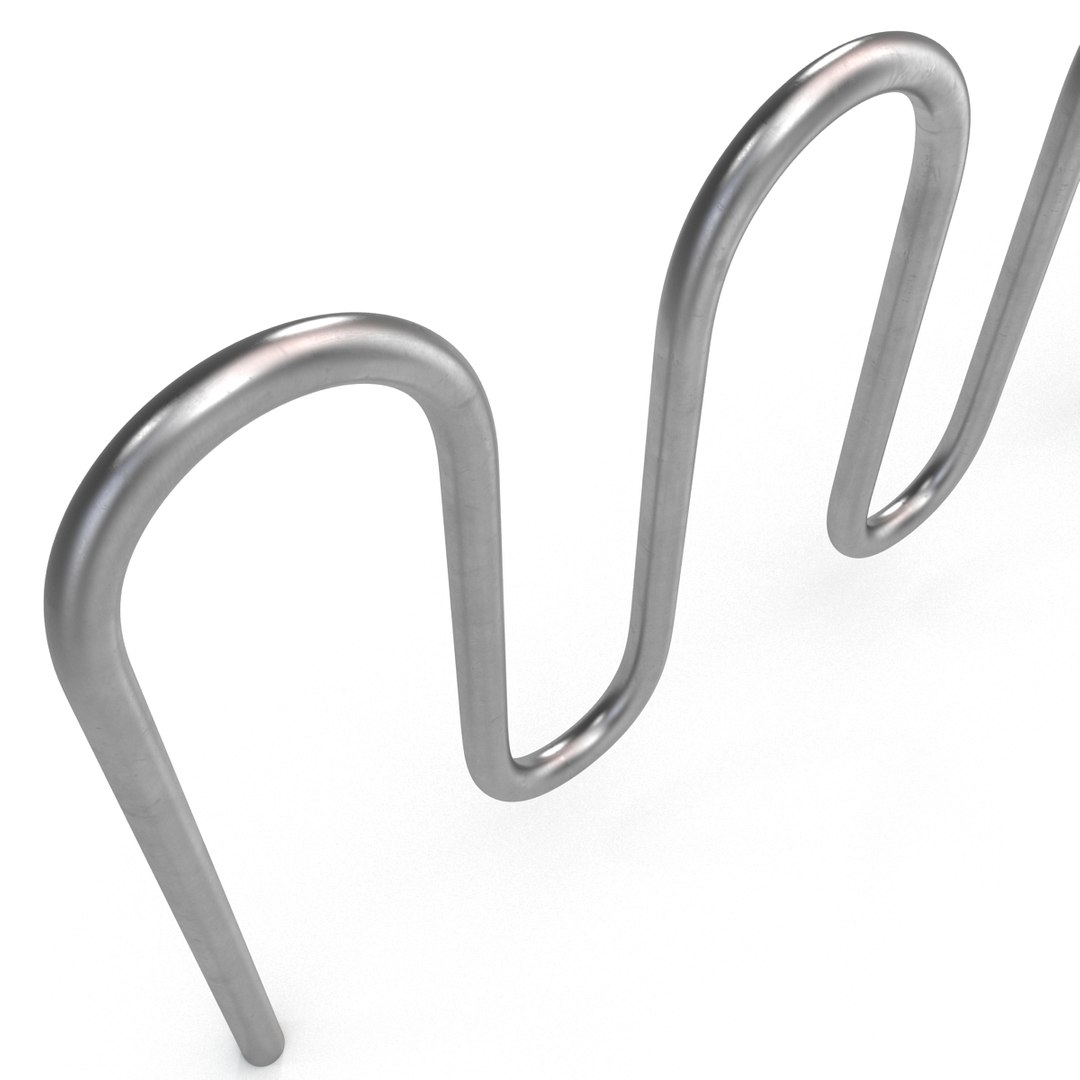 3d Wave Bicycle Parking Rack