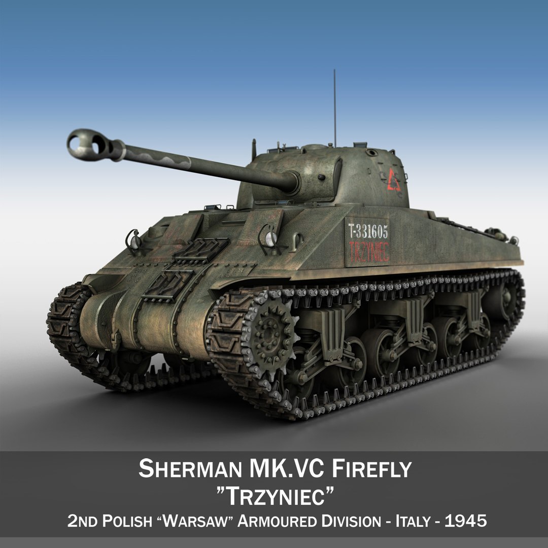 3d M4 Sherman Firefly Vc