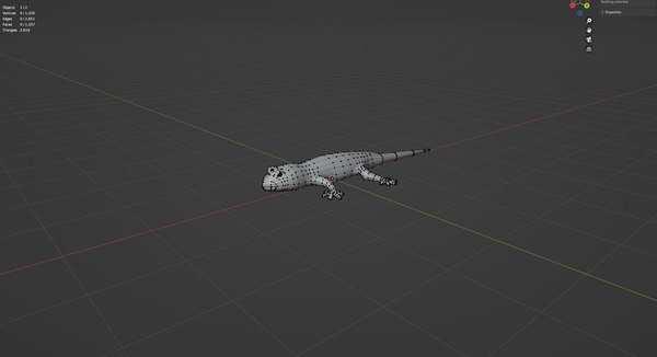 3D LowPoly Lizard model - TurboSquid 2035617