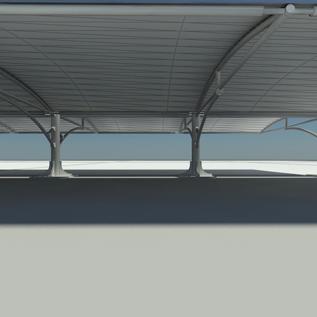 Car Canopy 3d Model