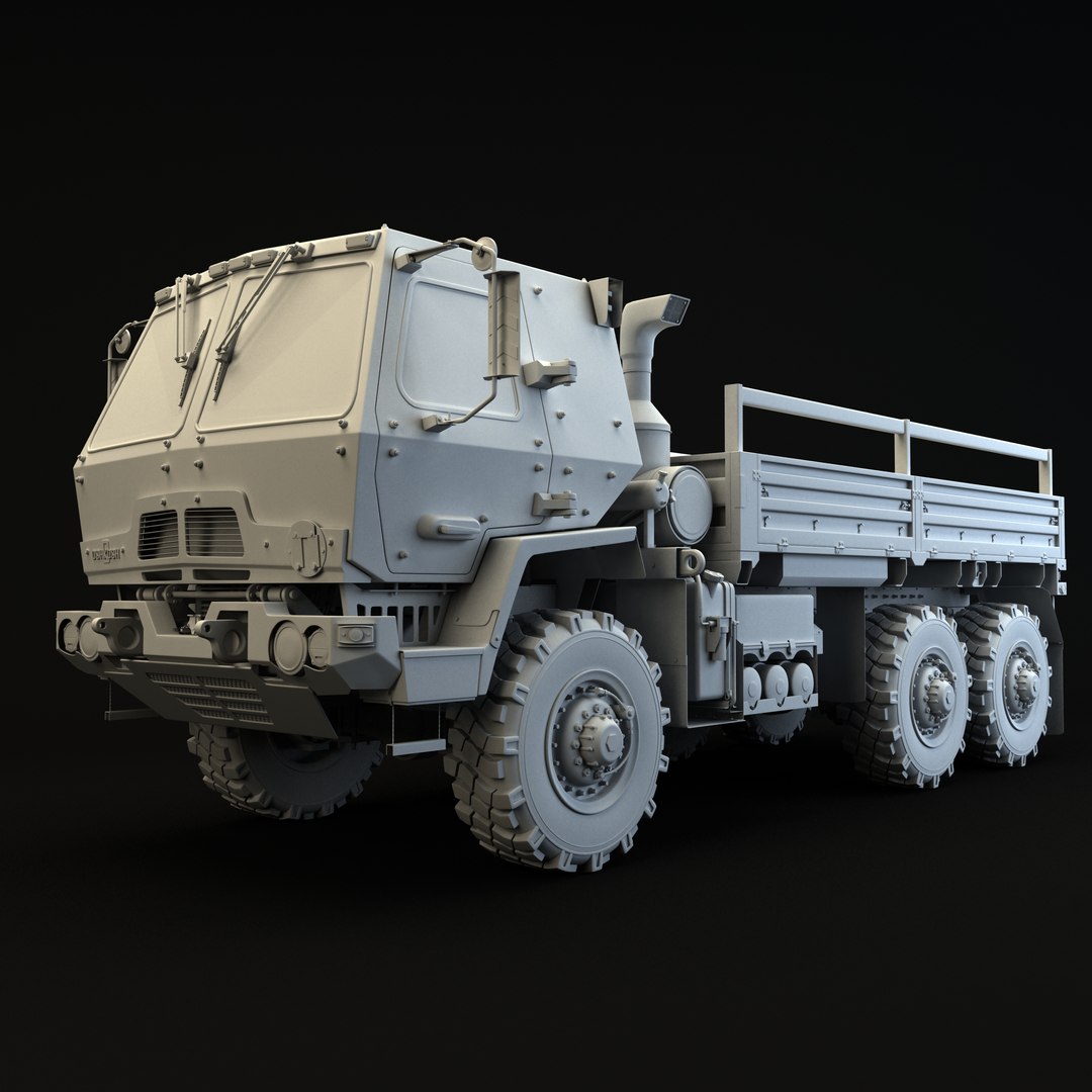 3d oshkosh fmtv 6x6 m1083 model