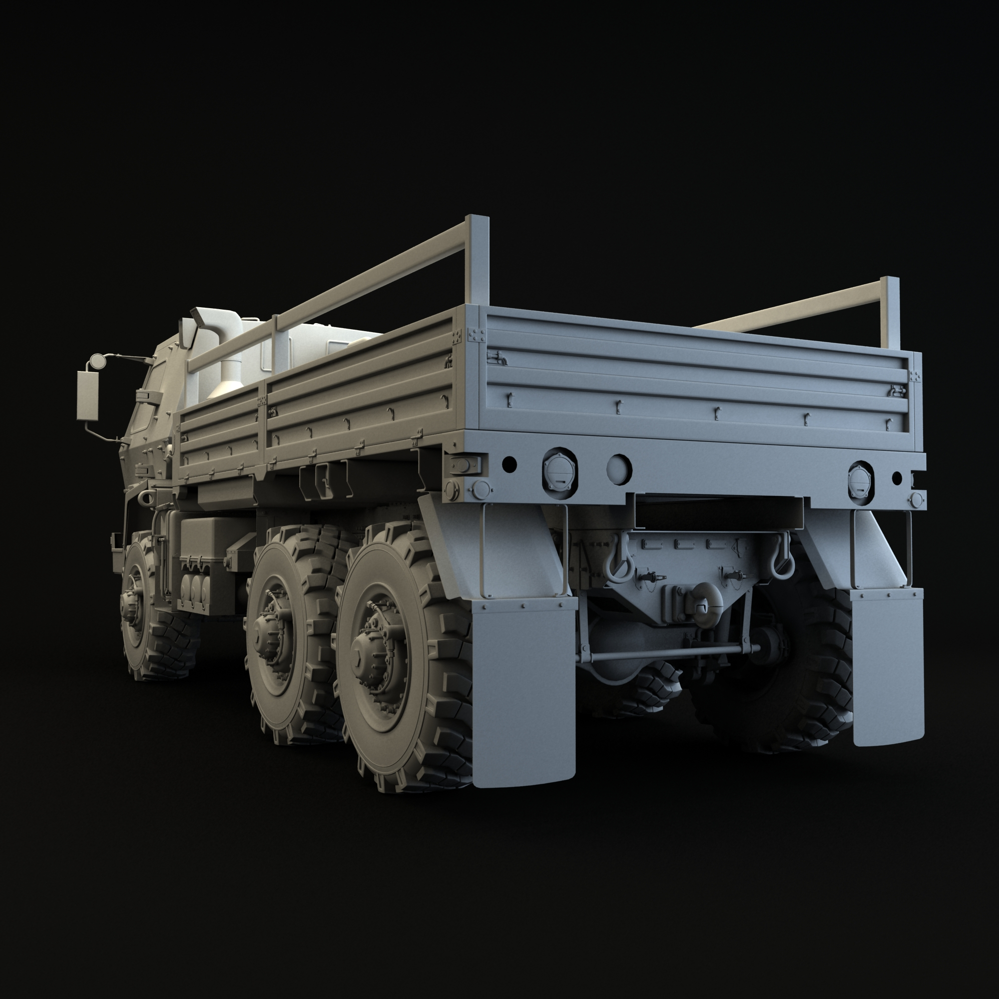 3d oshkosh fmtv 6x6 m1083 model