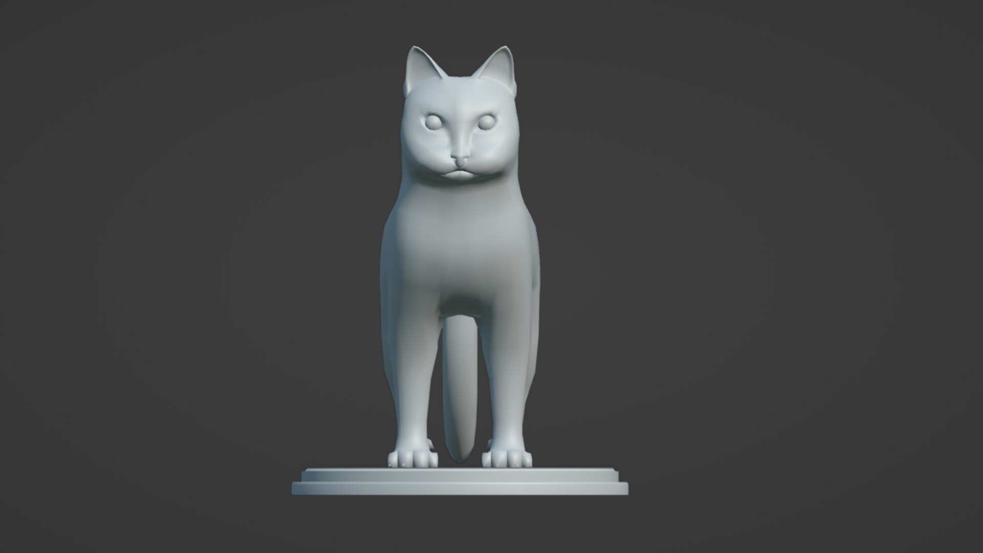 3D Model Cat Low Poly Rigged - TurboSquid 1890587