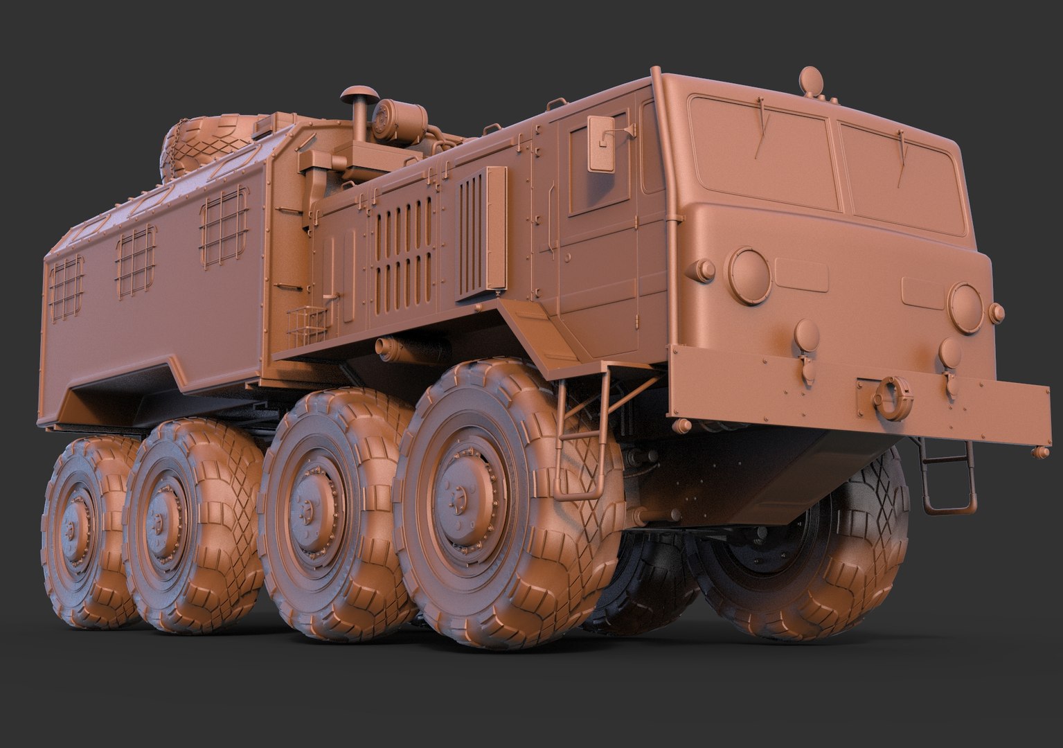 3D Maz 537 Kung Clean - TurboSquid 1793120