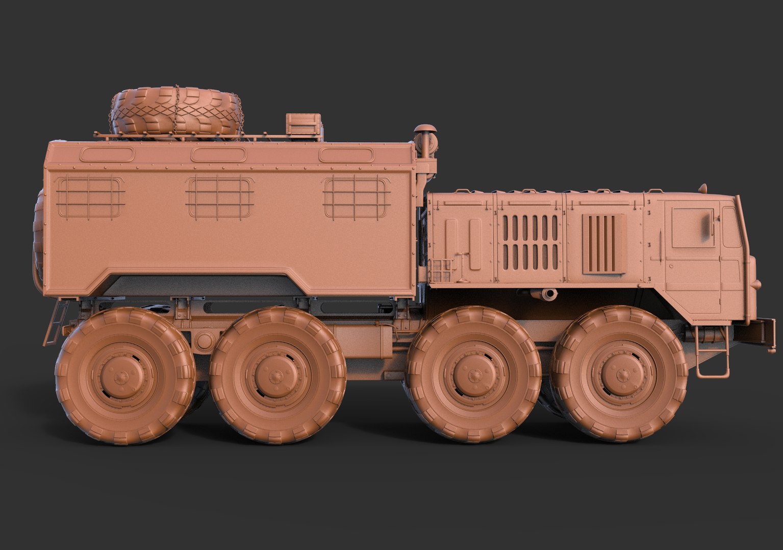 3D Maz 537 Kung Clean - TurboSquid 1793120