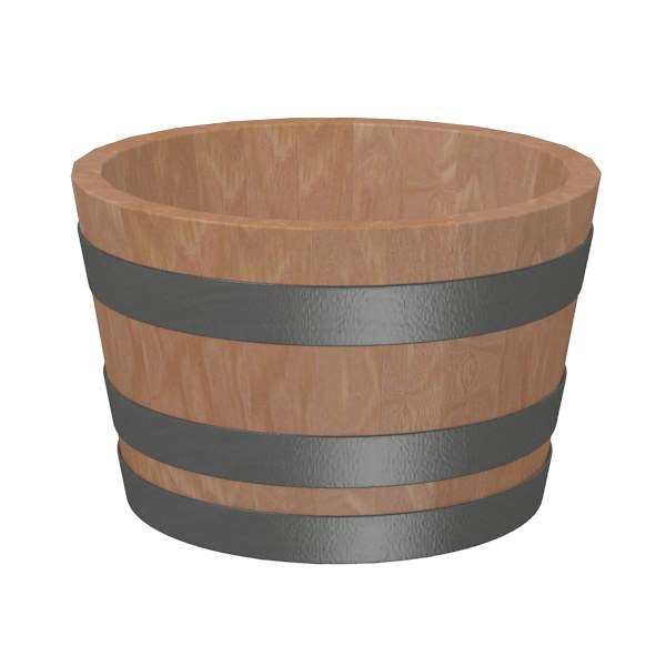 3d model medieval bucket