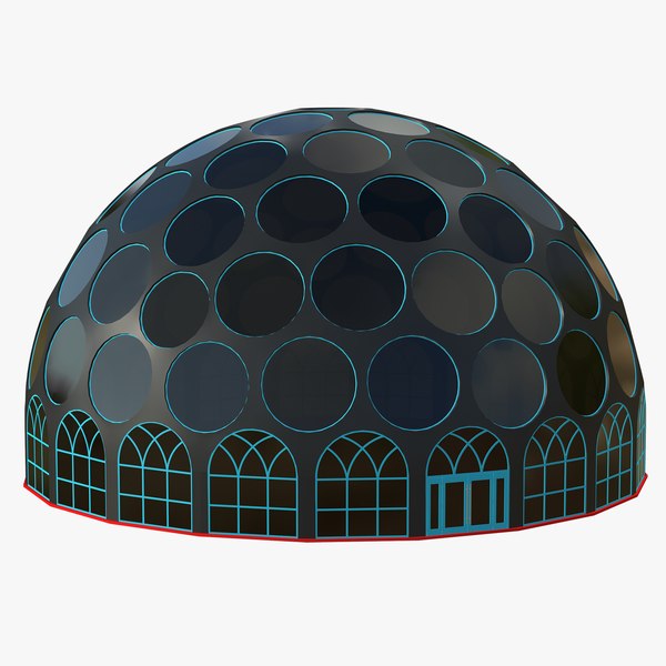 Futuristic Realistic Dome Structure3Dモデル - TurboSquid 2099738