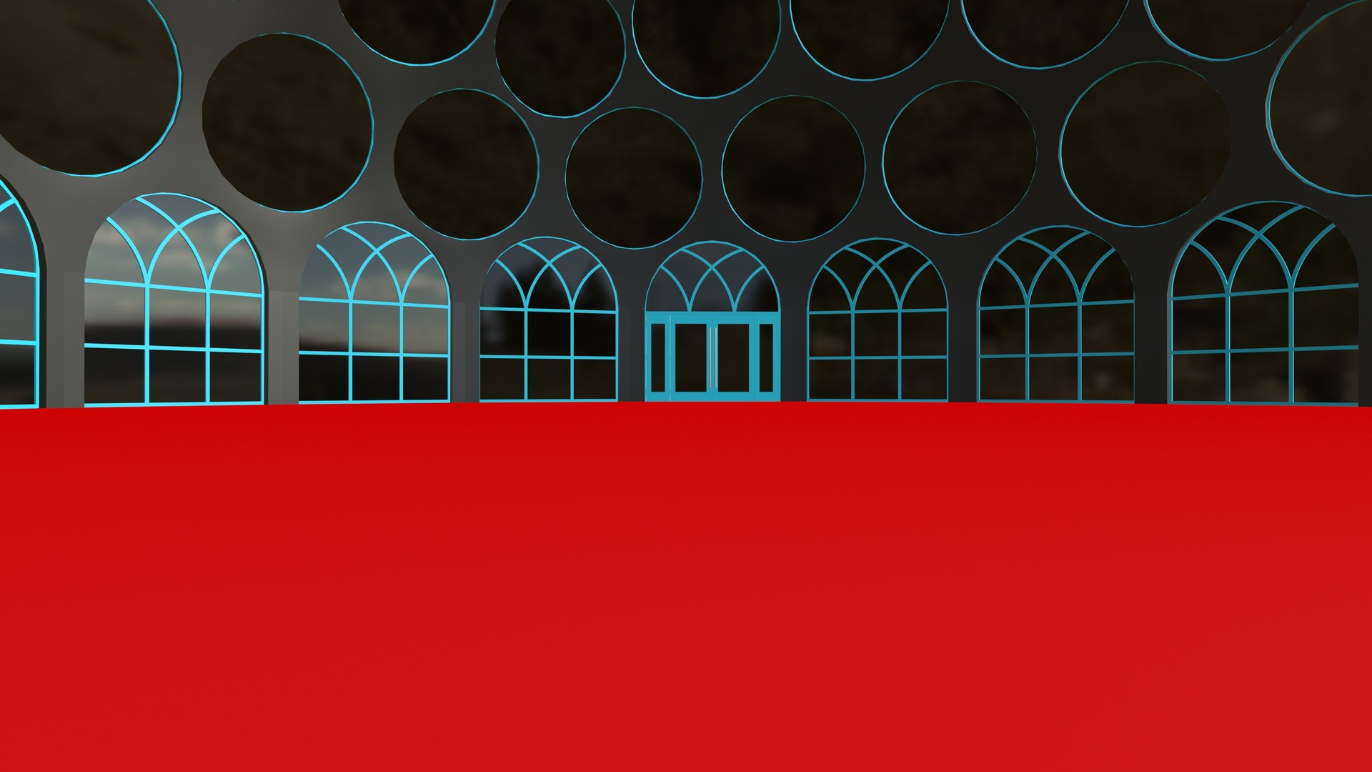 3D Model Futuristic Realistic Dome Structure - TurboSquid 2099738