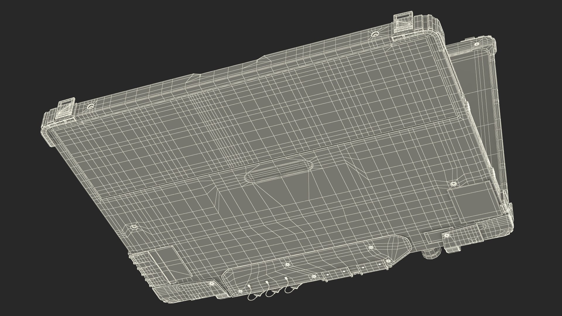 Military Armored Laptop Metallic 3D - TurboSquid 2177858