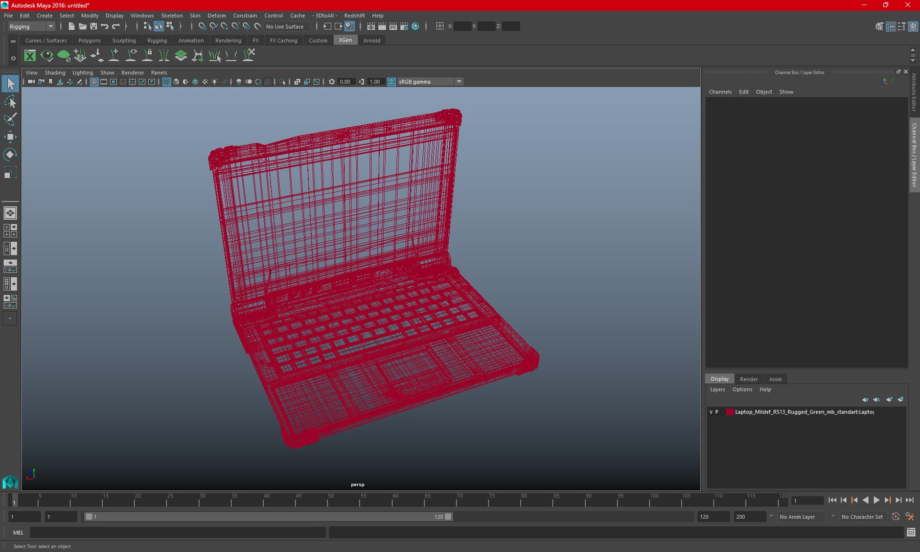Military Armored Laptop Metallic 3D - TurboSquid 2177858