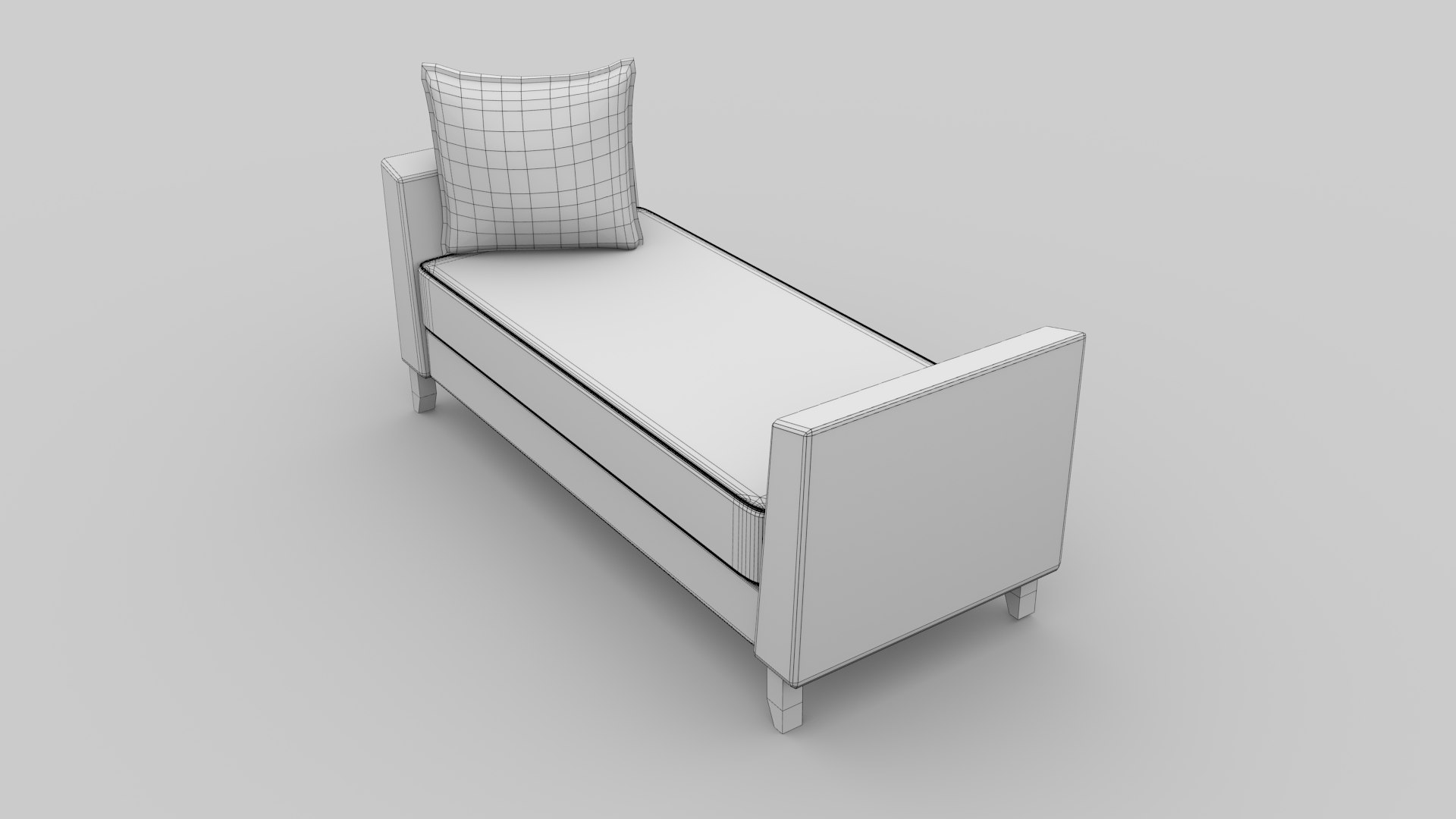 3d couch model