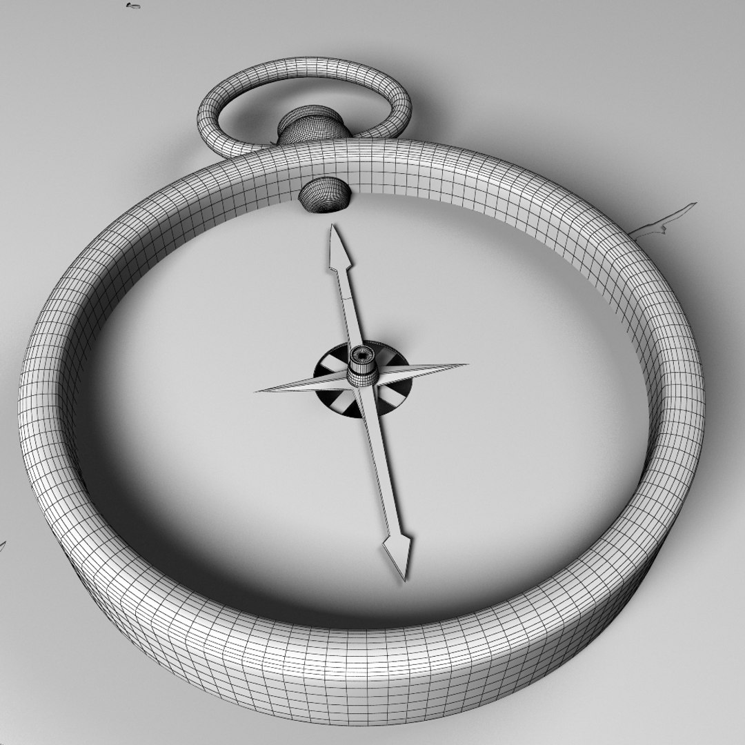 3ds max old compass