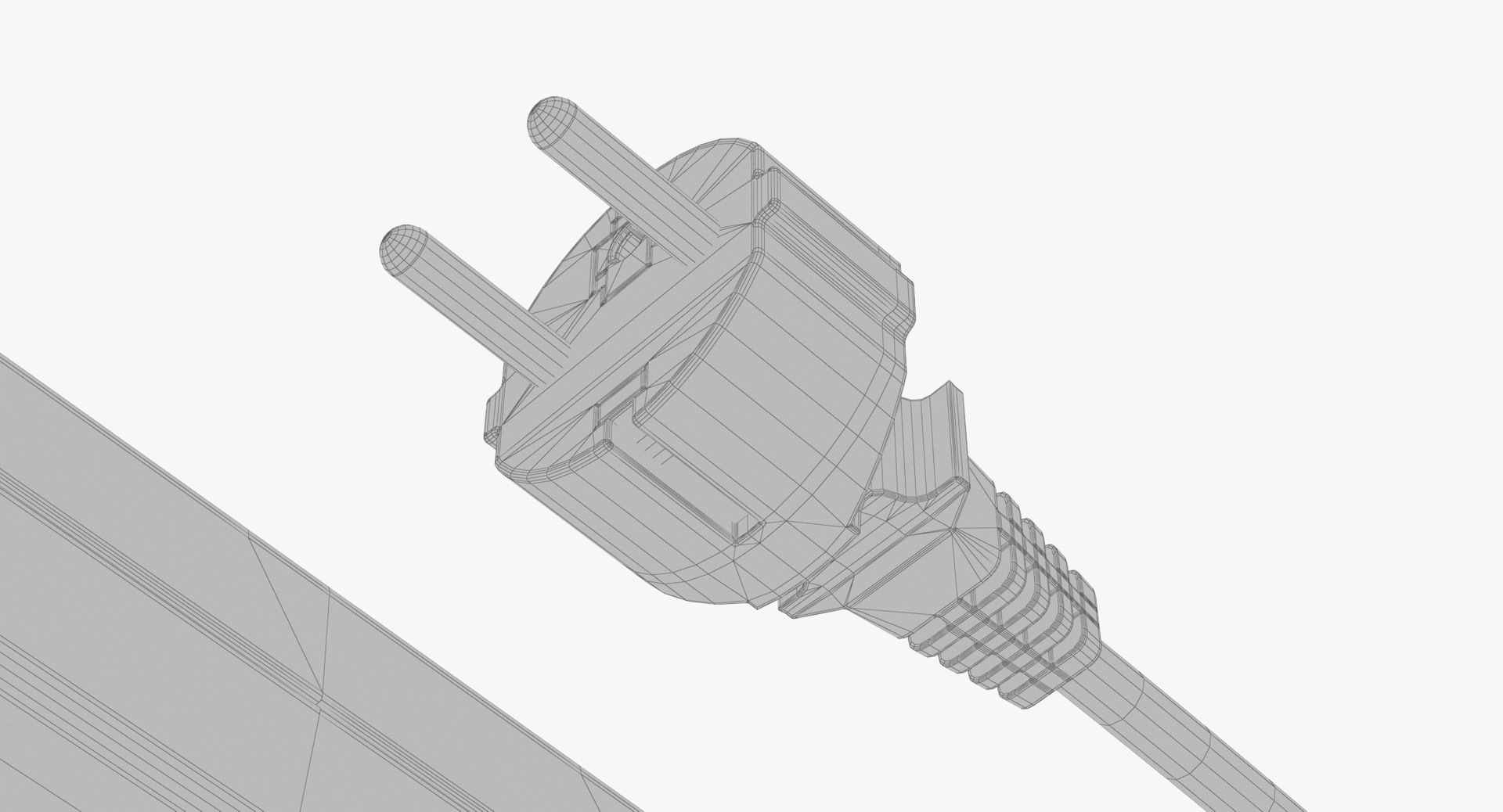 3d Power Strip Model