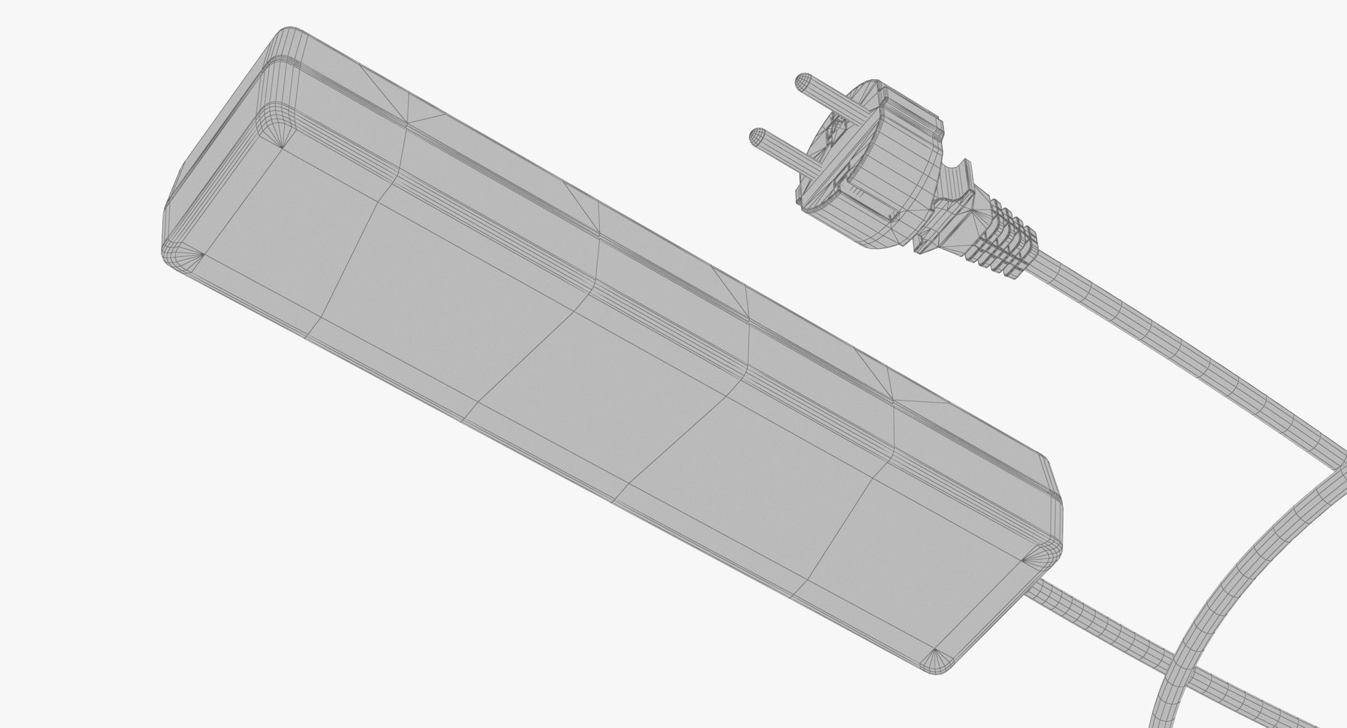 3d Power Strip Model