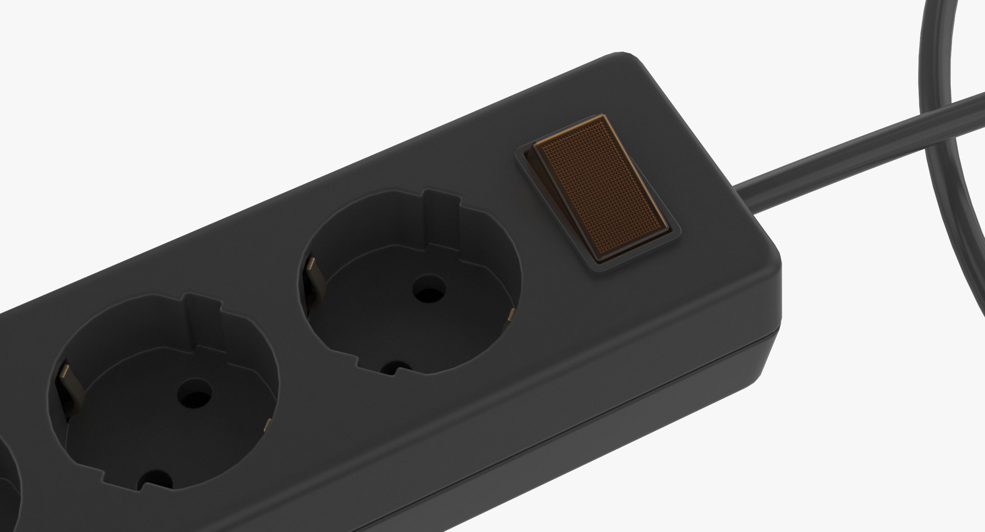 3d Power Strip Model