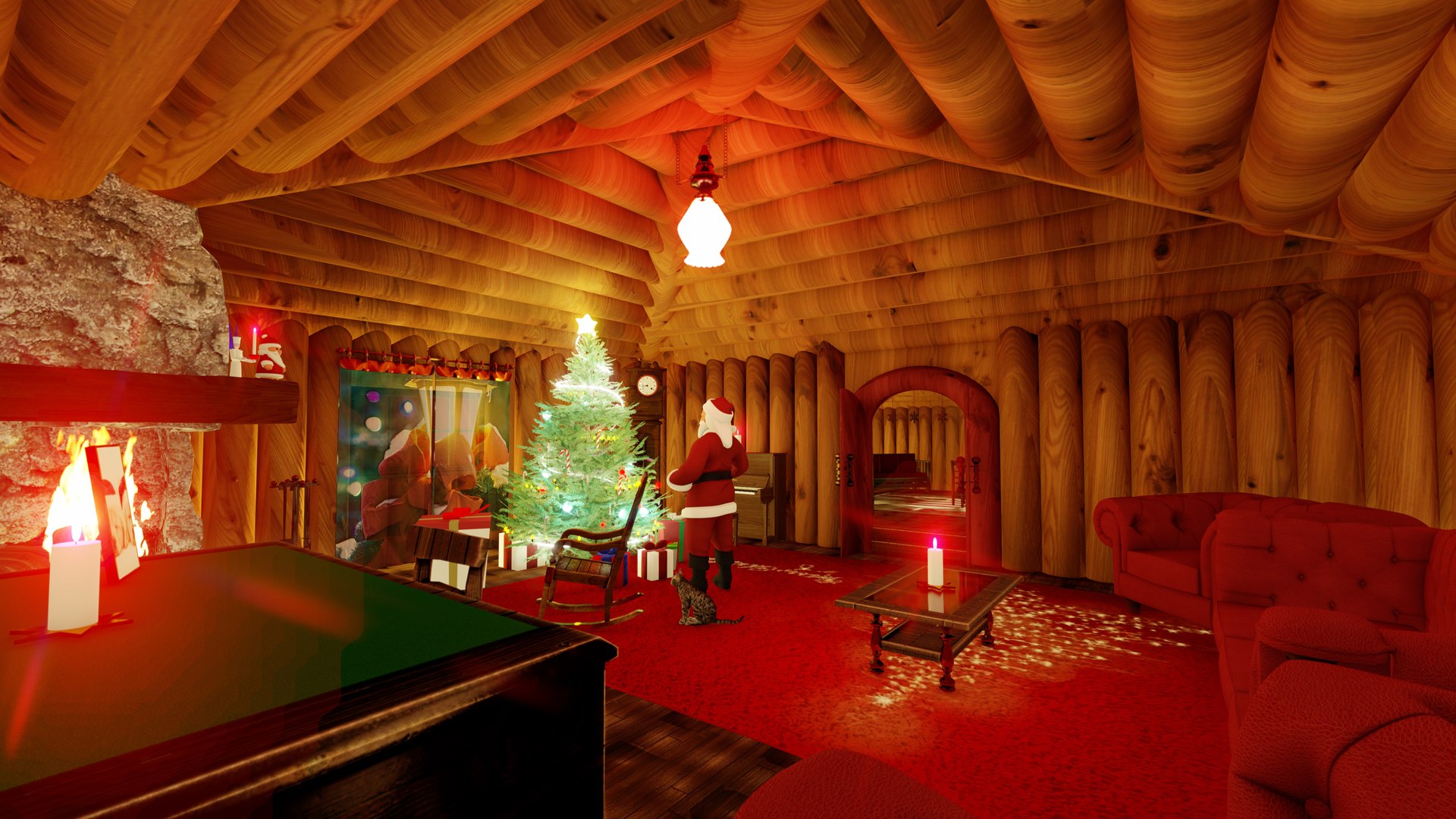 3D SANTA CLAUS HOME - TurboSquid 1933711