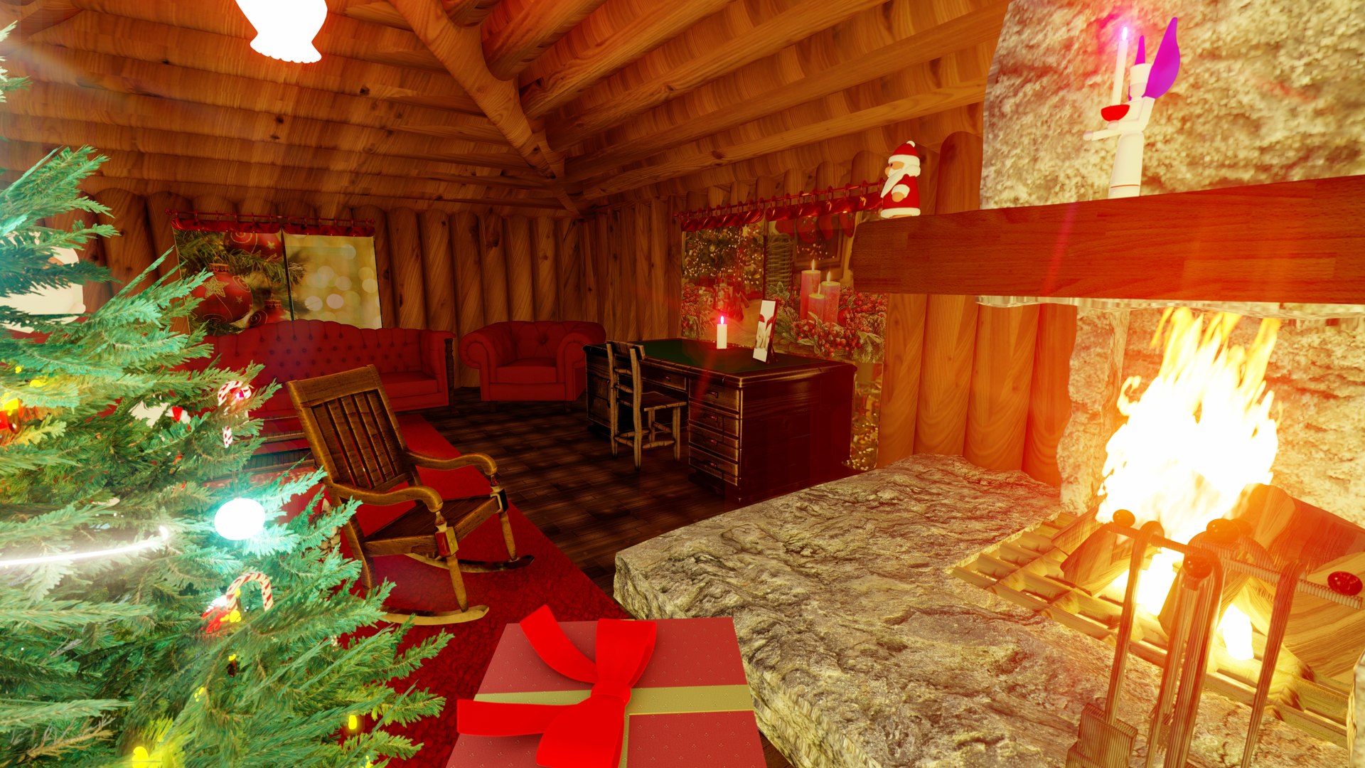 3D SANTA CLAUS HOME - TurboSquid 1933711