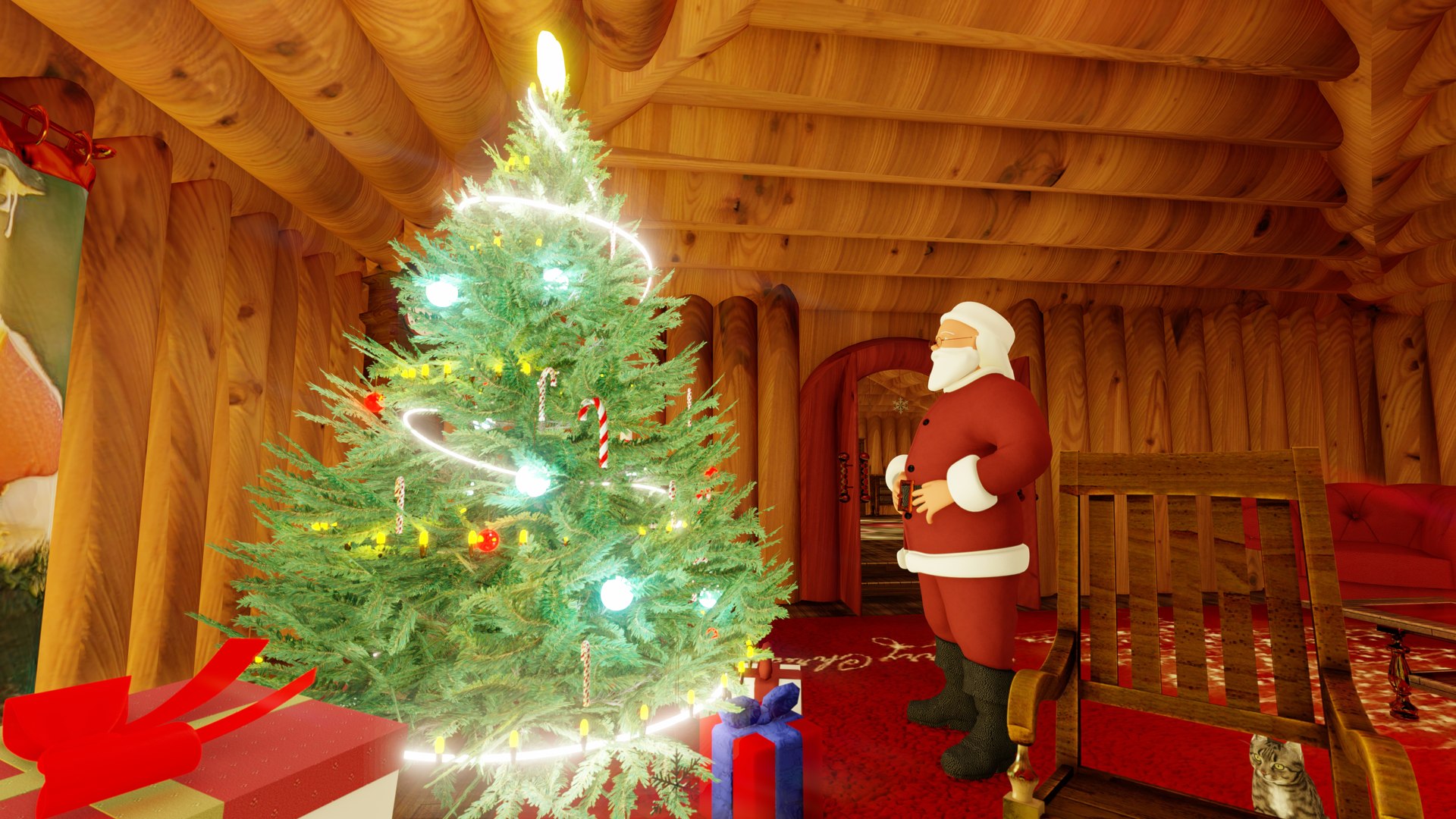 3D SANTA CLAUS HOME - TurboSquid 1933711