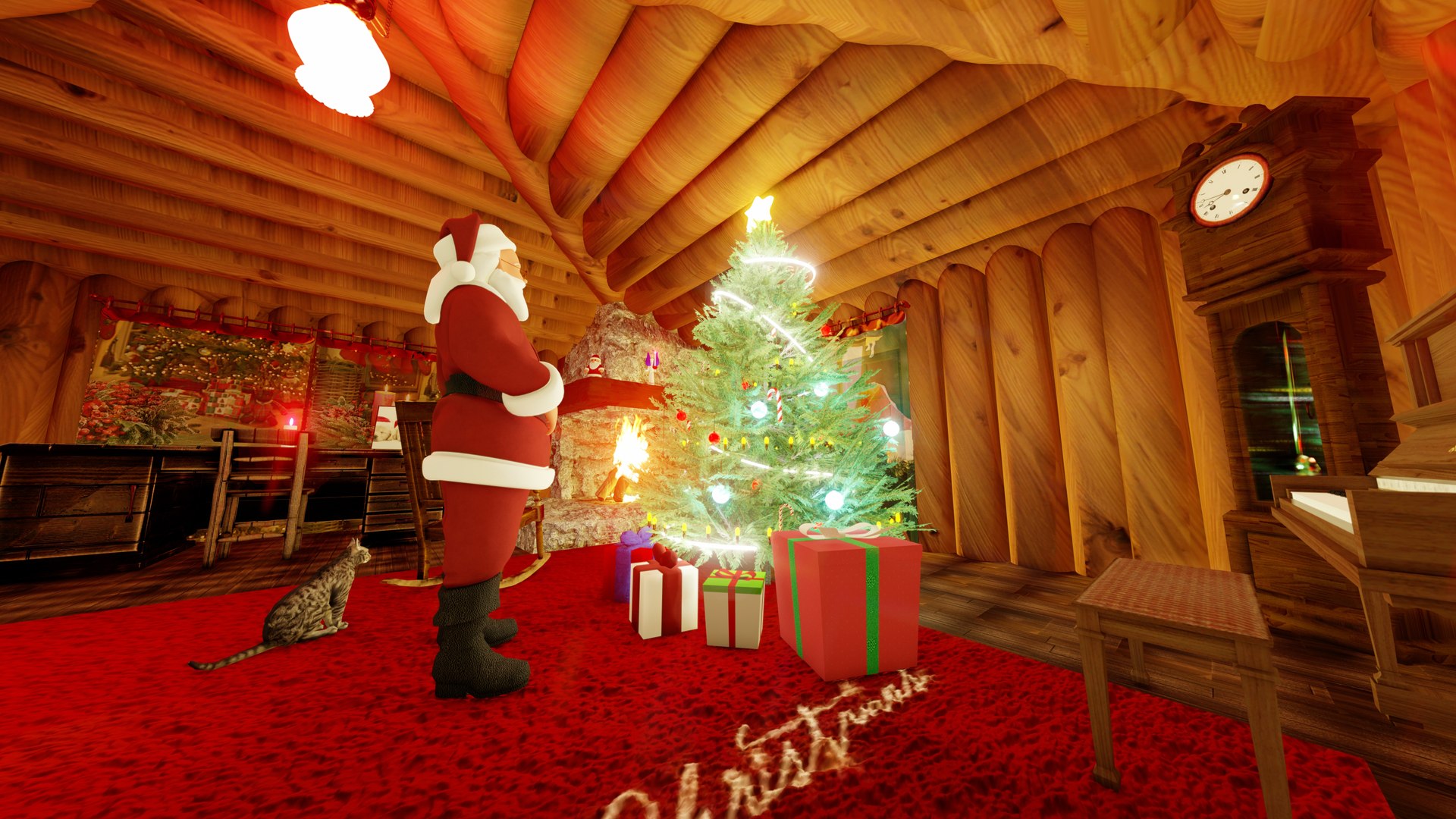 3D SANTA CLAUS HOME - TurboSquid 1933711