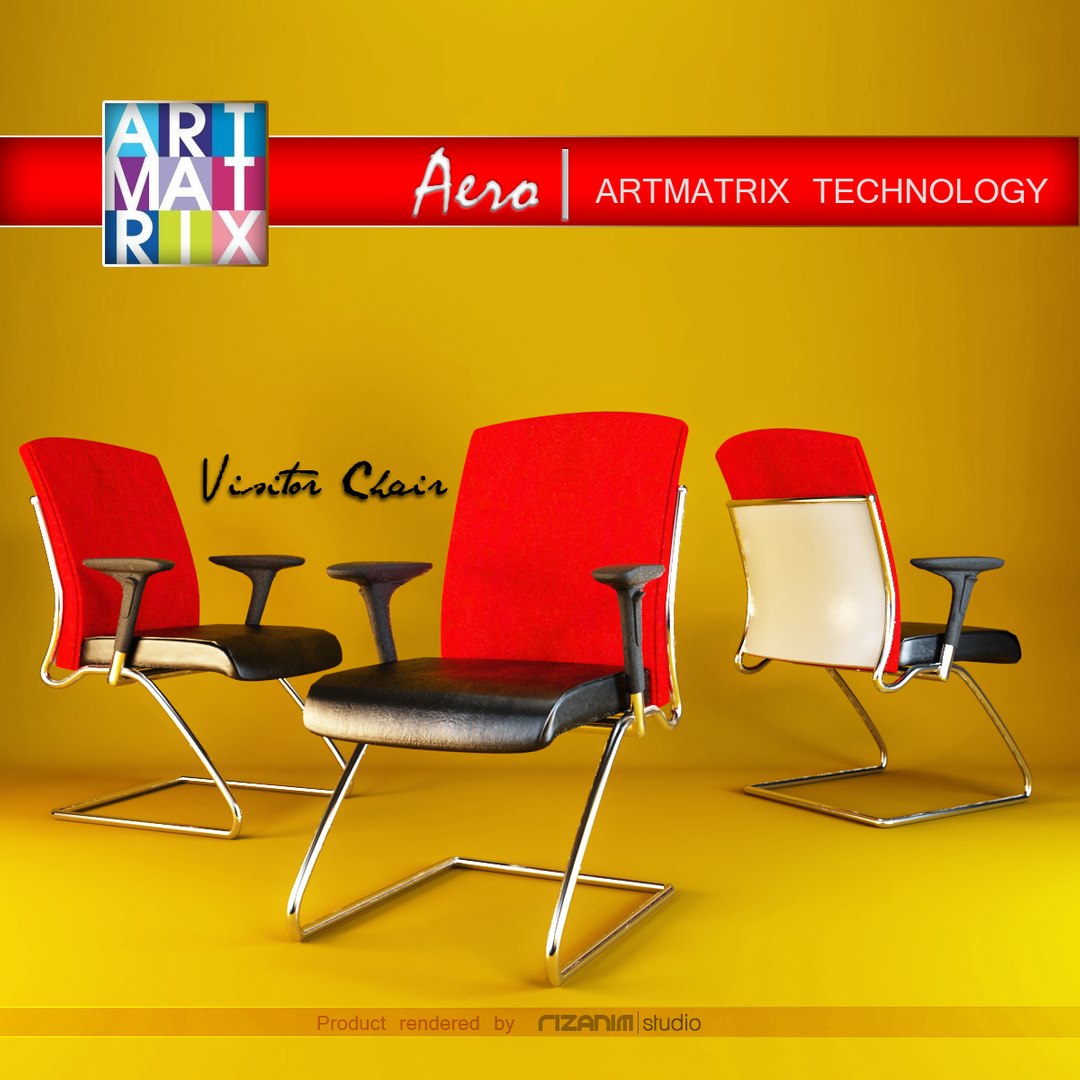 artmatrix aero visitor chair obj