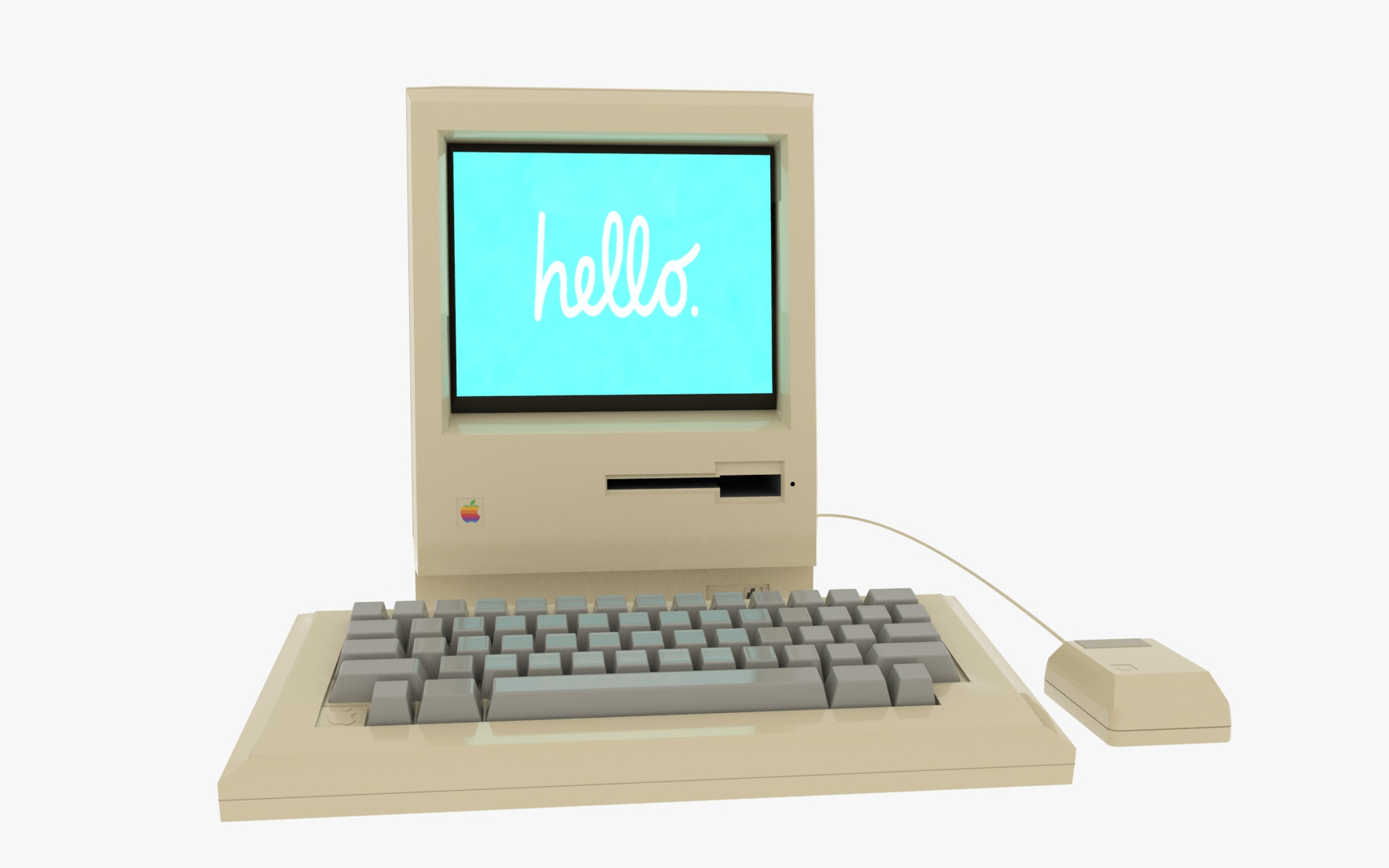 3D Model Macintosh - TurboSquid 1787278