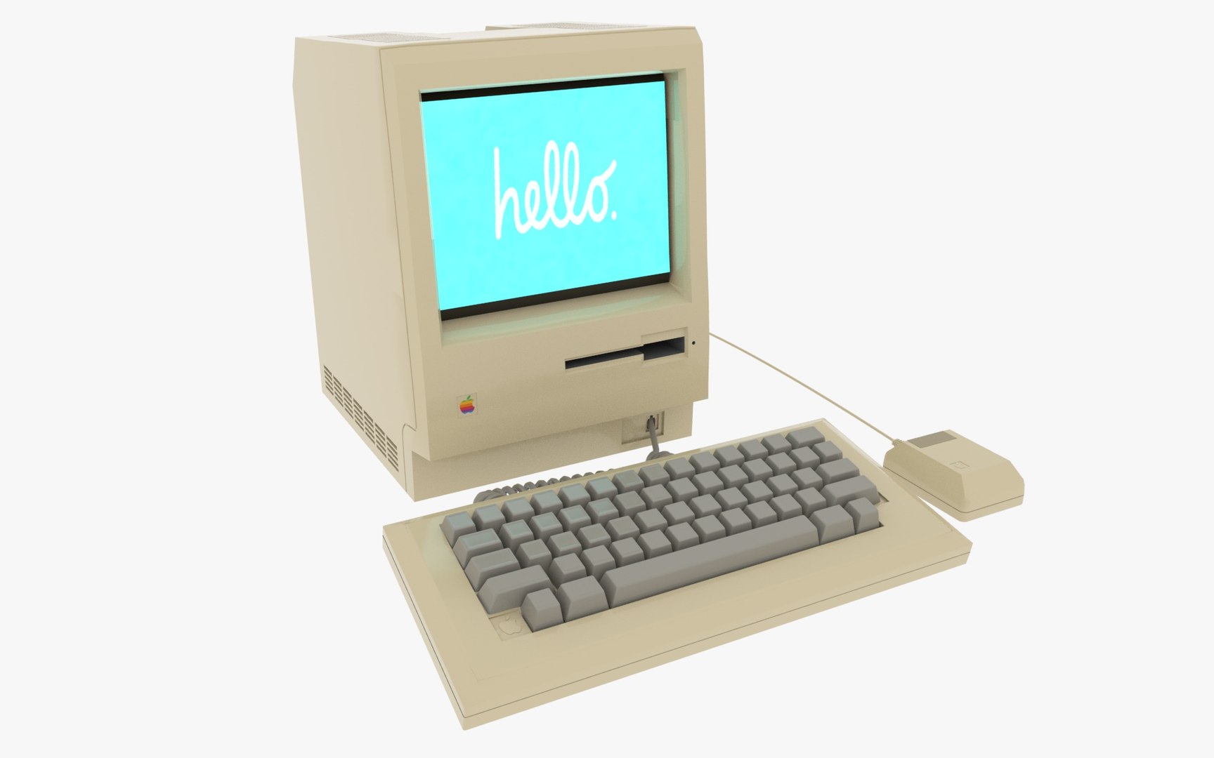 3D Model Macintosh - TurboSquid 1787278