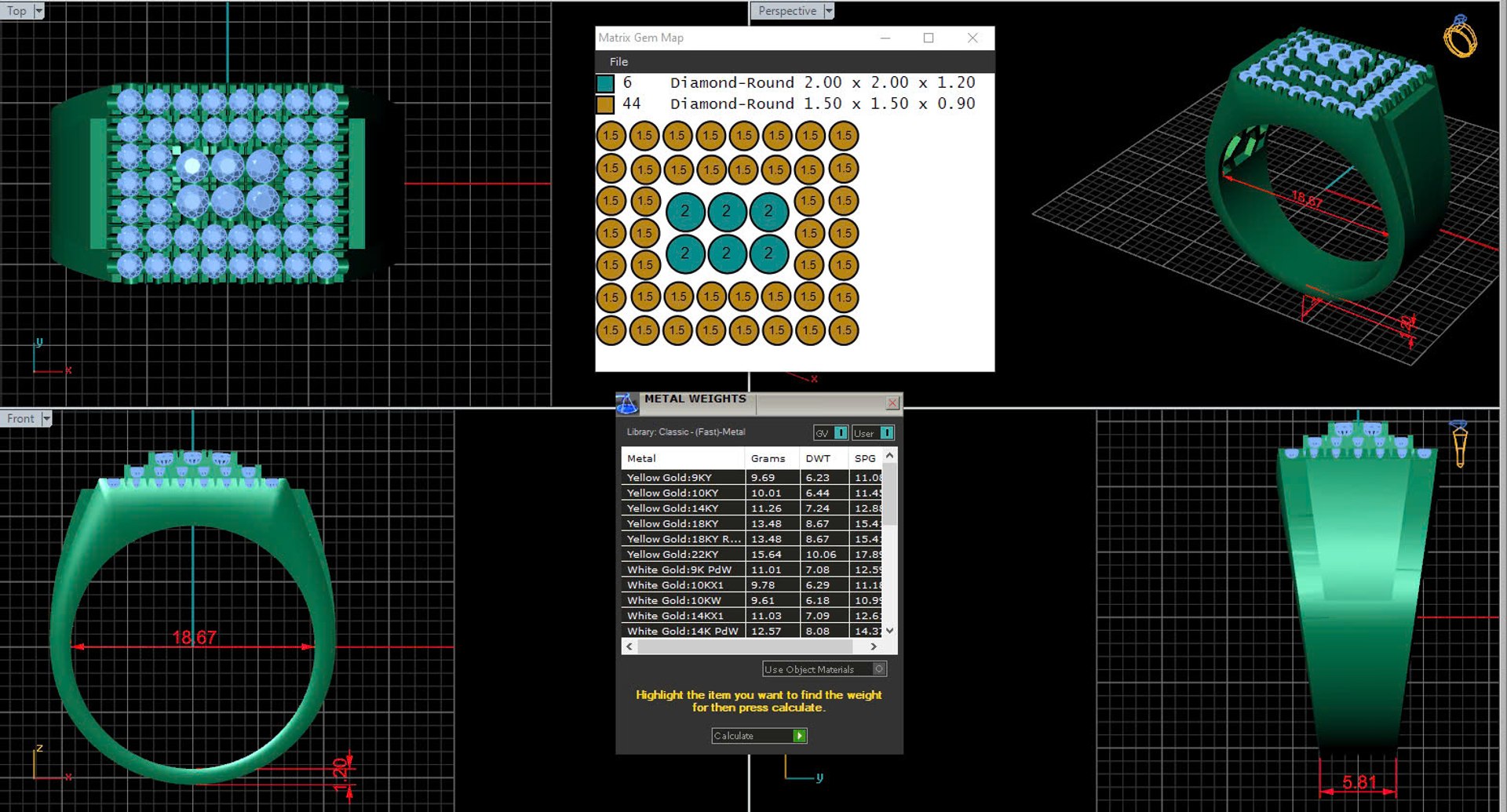 3D Men Ring 325 - TurboSquid 2334041
