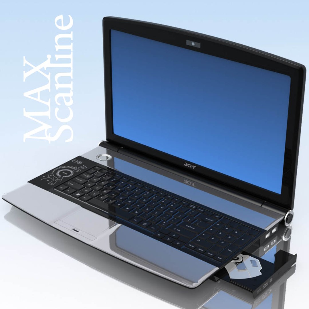 notebook acer aspire 8930g 3d max