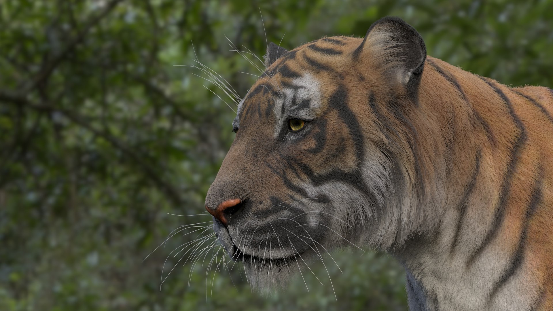 3D TIGGER RIGGED - TurboSquid 2347741