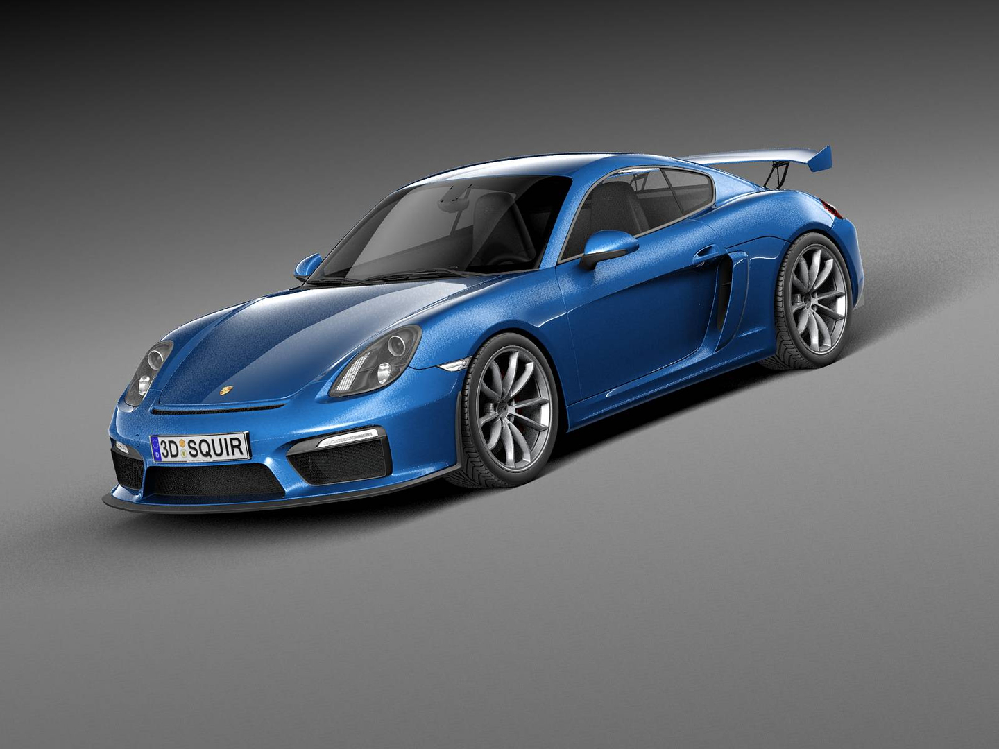 3d 2016 Porsche Gt4 Model