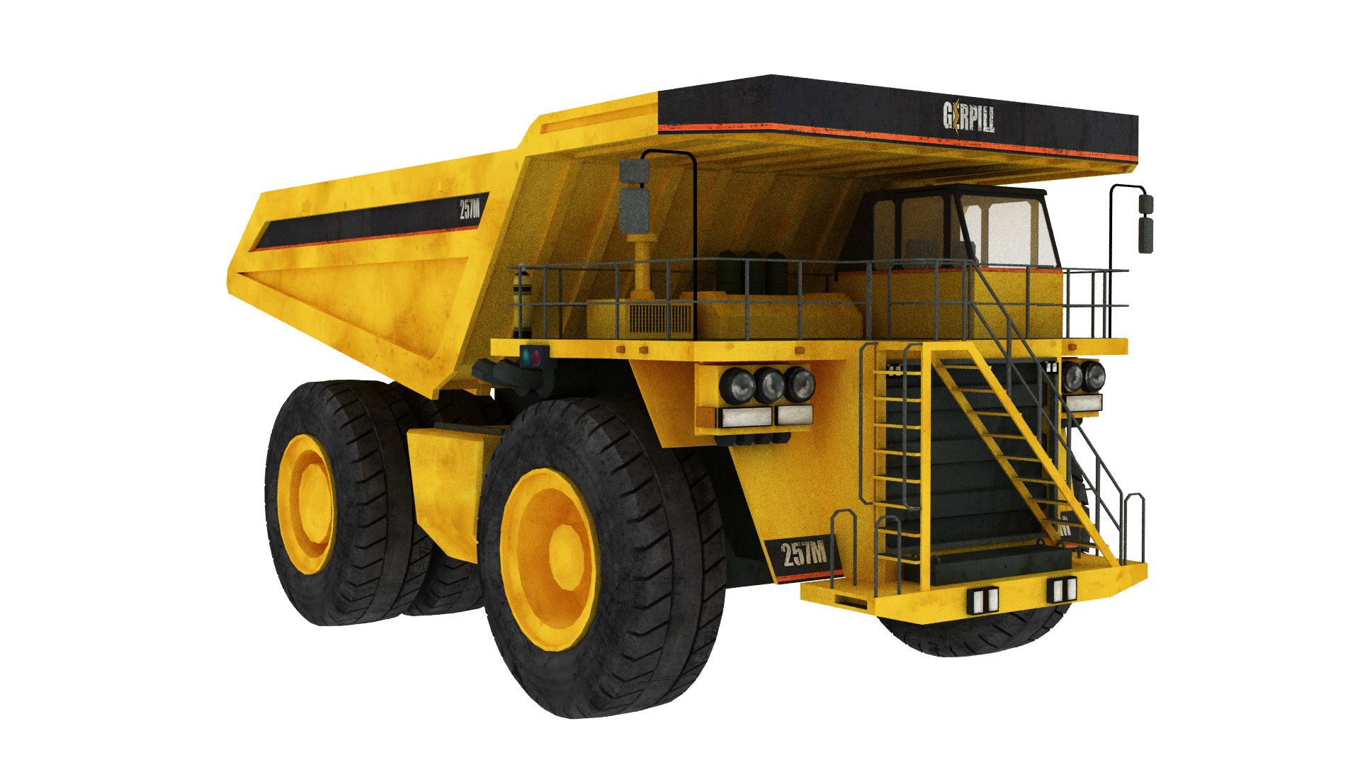 3D Dump Truck - TurboSquid 1696156
