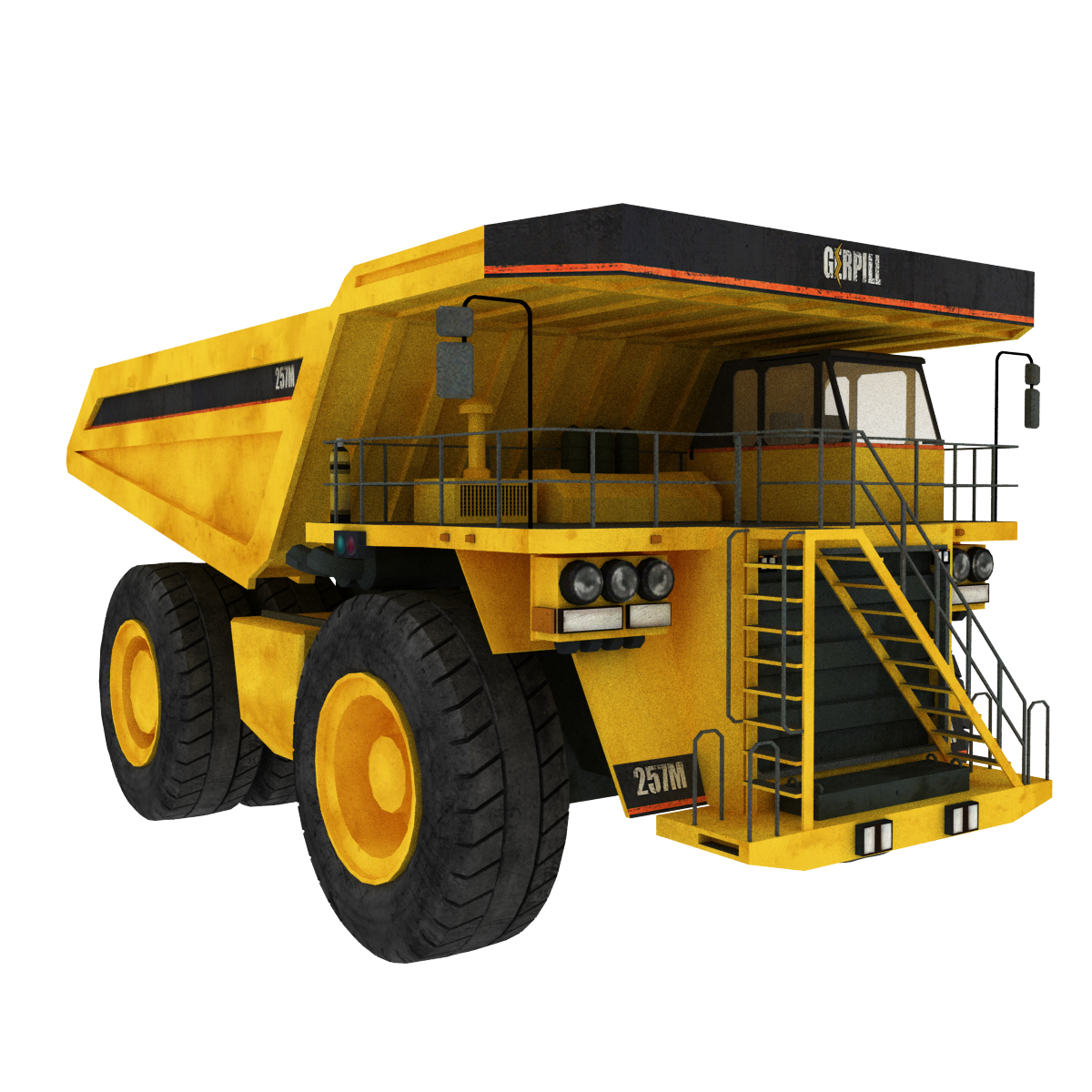 3D dump truck - TurboSquid 1696156