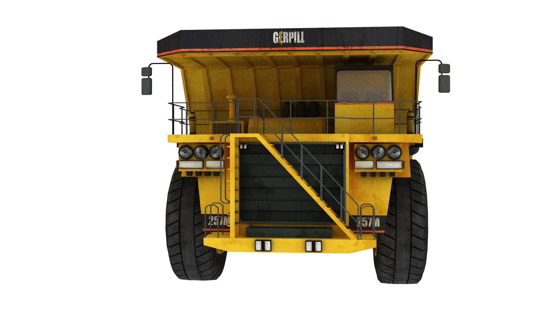 3D Dump Truck - TurboSquid 1696156