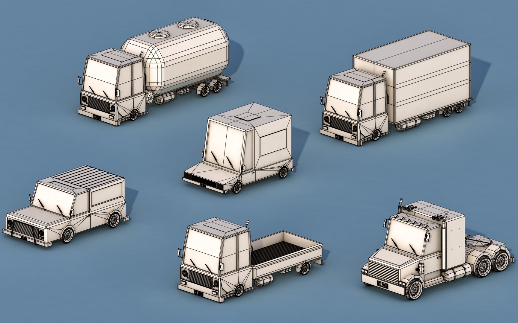 3D Car Cartoon Transport - TurboSquid 1344130