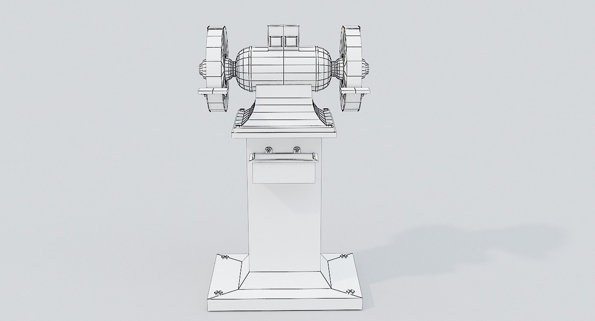 Bench Grinder 3D Model - TurboSquid 1763787