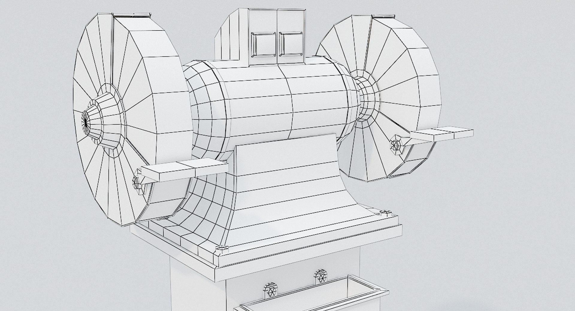 Bench Grinder 3D Model - TurboSquid 1763787