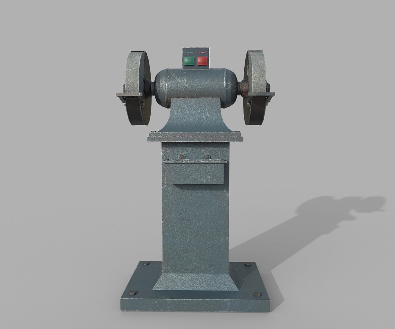 Bench Grinder 3D Model - TurboSquid 1763787