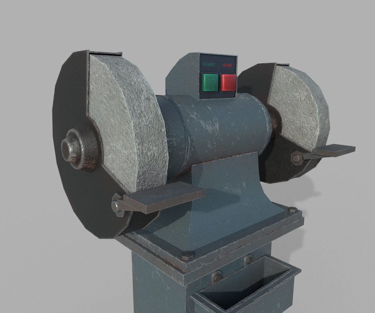 Bench Grinder 3D Model - TurboSquid 1763787