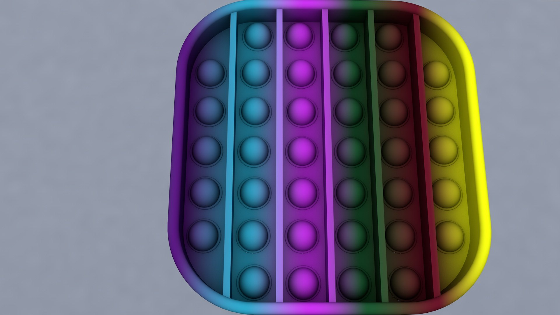 Pop it toy 3D model - TurboSquid 1799819