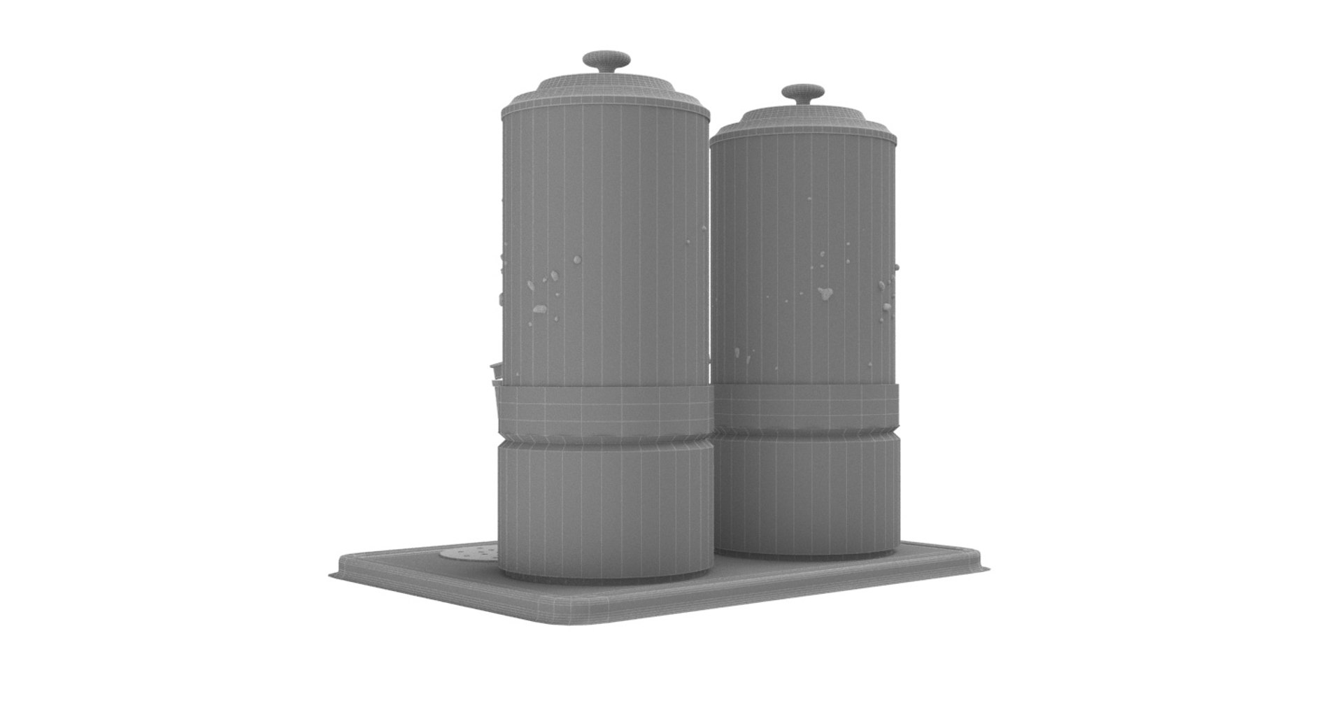 3D cold drink dispanser - TurboSquid 1403869