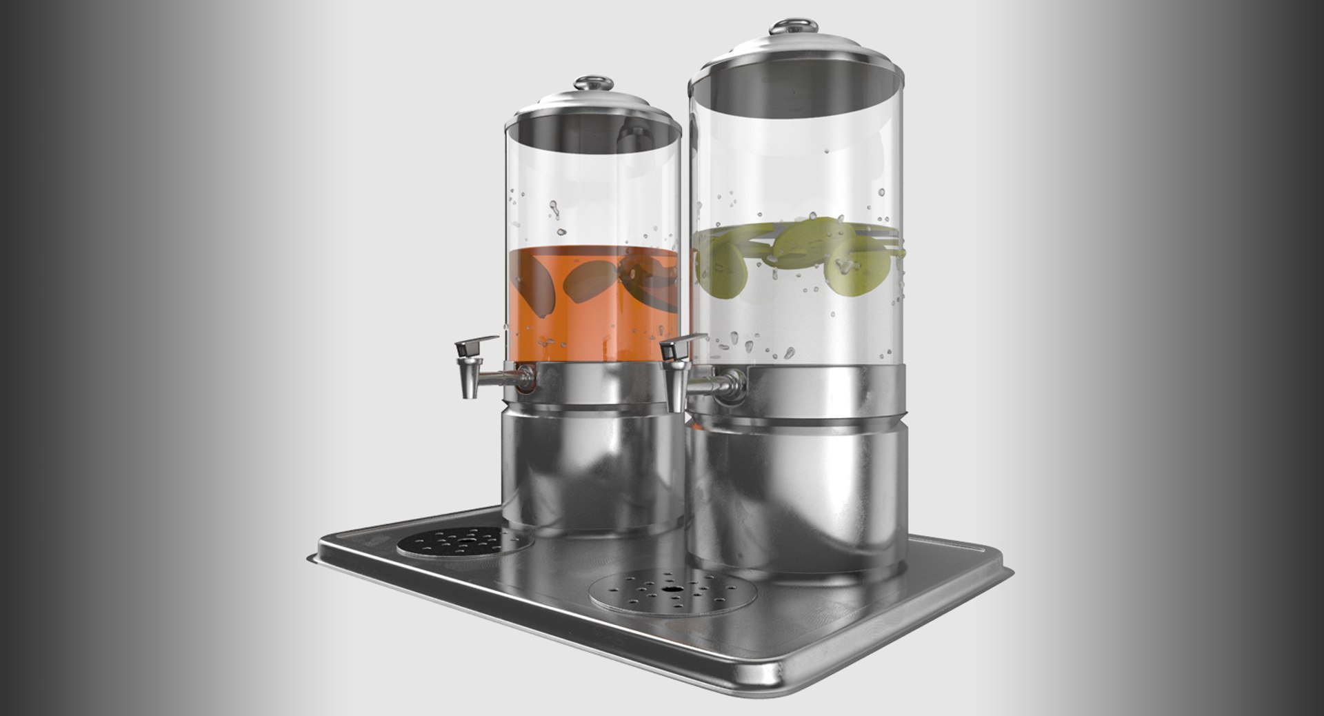 3D cold drink dispanser - TurboSquid 1403869