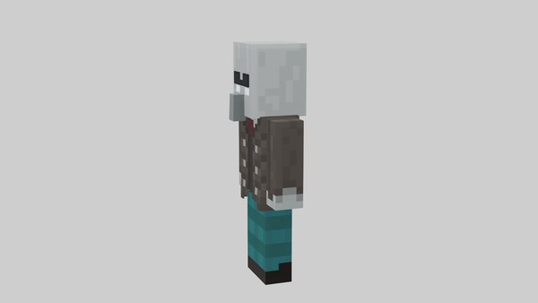 modelo 3d Minecraft Vindicator Rigged - TurboSquid 2057535